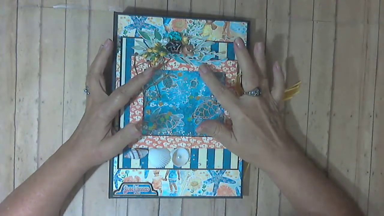 Álbum de fotos pop up - SUN KISSED - YouTube