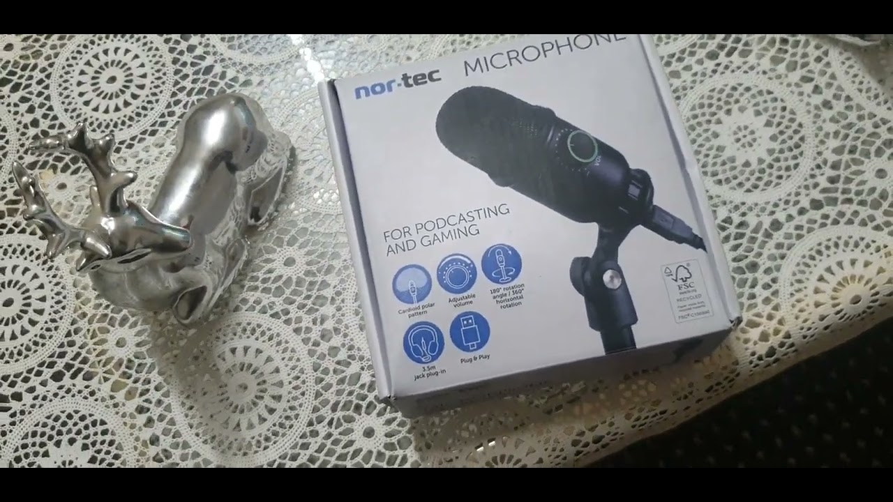 ميكرفون من شركه محترمه بتقنيات خرافيه nor-tec Microphone - YouTube