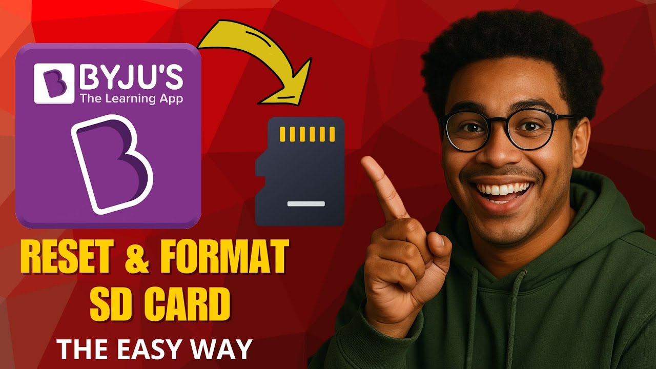 How to Reset & Format Byju's SD Card (2026 Quick Fix!) - YouTube