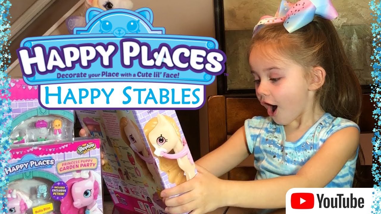 HAPPY PLACES / HAPPY STABLES / PAMPERED PONY / SHOW JUMPING / BELLA ...