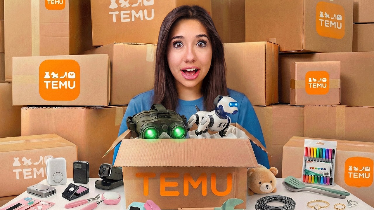 I Bought a GIANT Box of Temu Products for CHEAP - YouTube