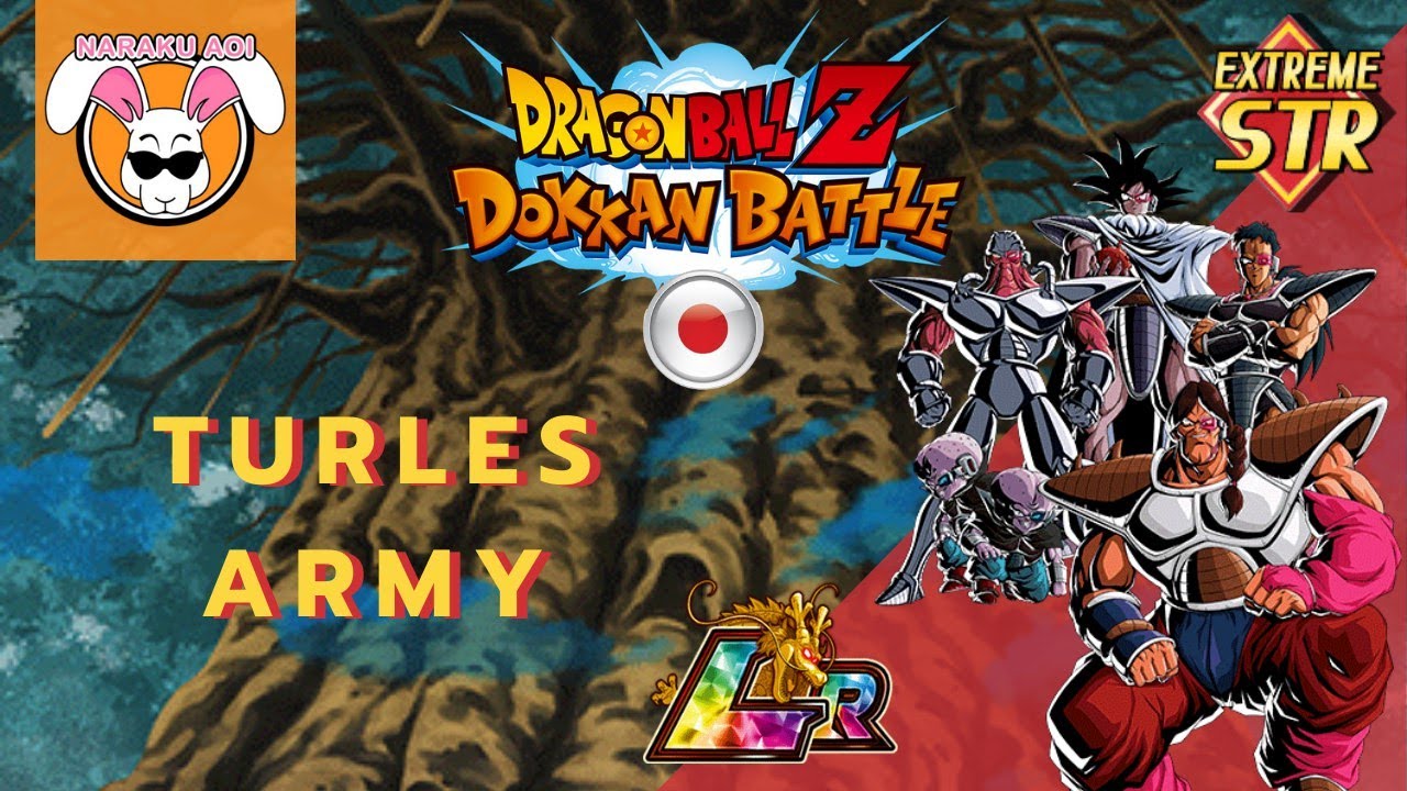 Dragonball Z Dokkan Battle Encyclopedia - Turles Squad Lr - YouTube