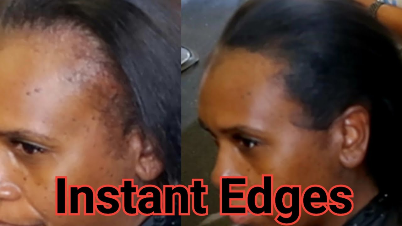 Filling in your Edges.. Y'all need to stop with them fake Edges and I'm ...