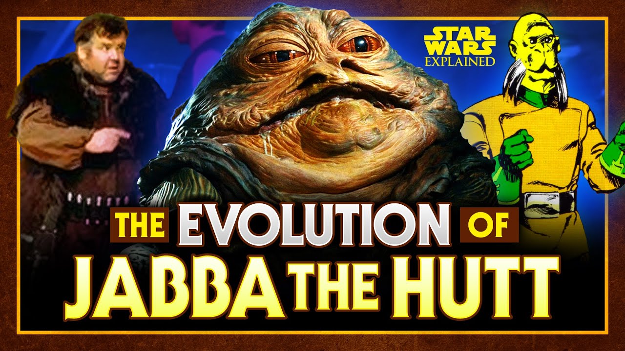 The Evolution of Jabba the Hutt - Original Concepts, Alternate ...