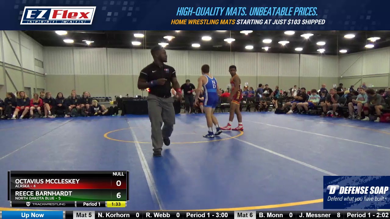 126 Octavius McCleskey Alaska Vs Reece Barnhardt North Dakota Blue ...