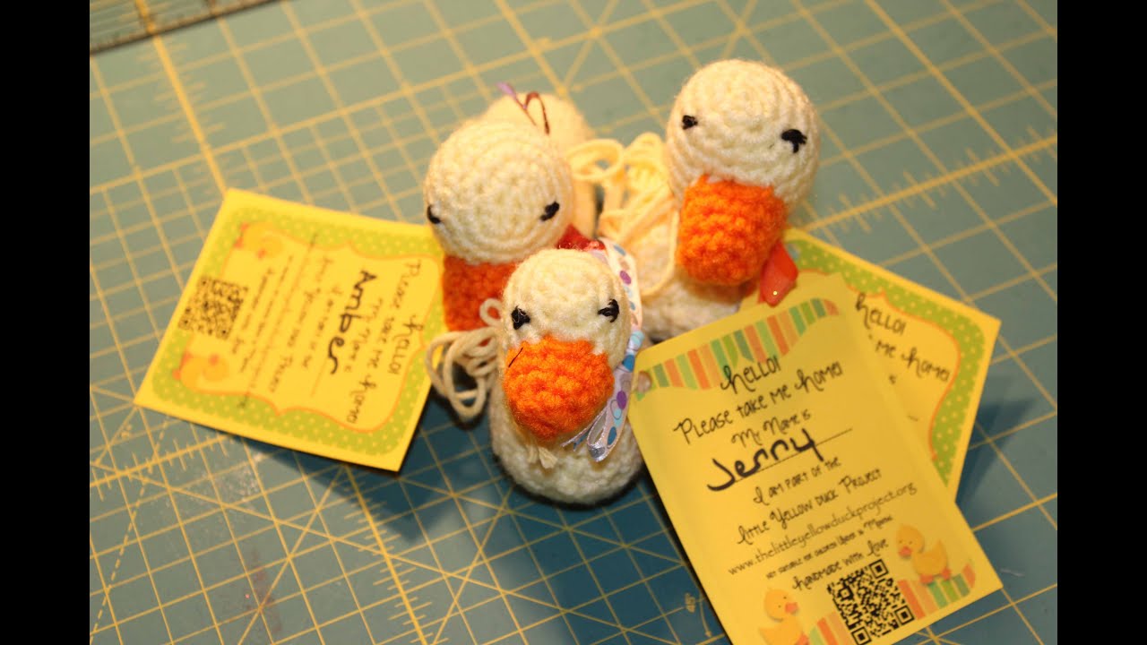 Needlepointers.com talks about The Little Yellow Duck Project - YouTube