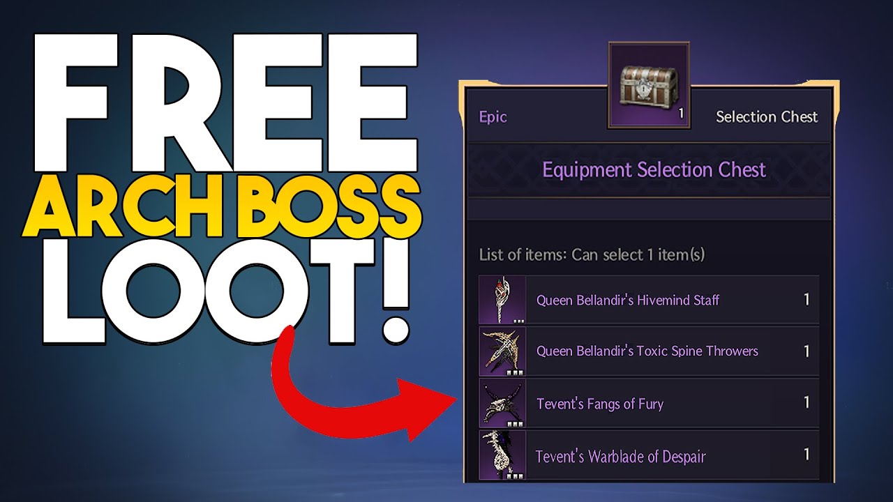 Throne & Liberty | AGS Are Giving Away FREE ARCH BOSS LOOT! (Tevent ...