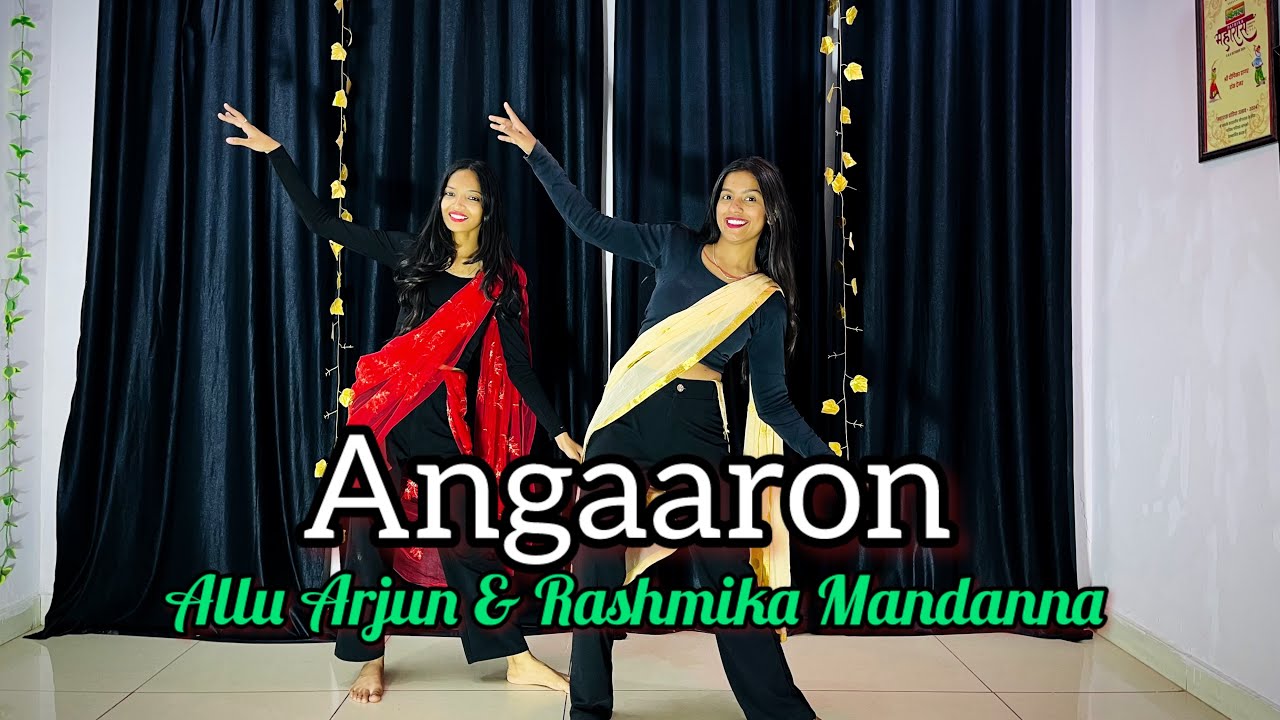 Angaaron | Pushpa 2 | Allu Arjun | Rashmika | Angaaron Ka Ambar Sa Lagta Hai Mera Sami |Dance ...
