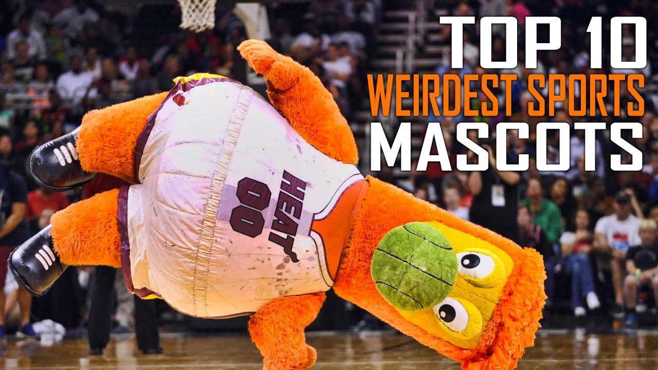 Top 10 Weirdest Sport Mascots Ever - YouTube