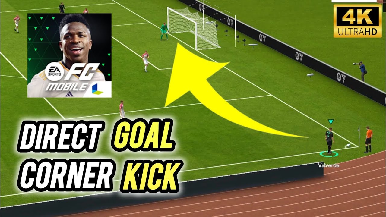 How To Score A Goal Directly from Corner 😳 - YouTube