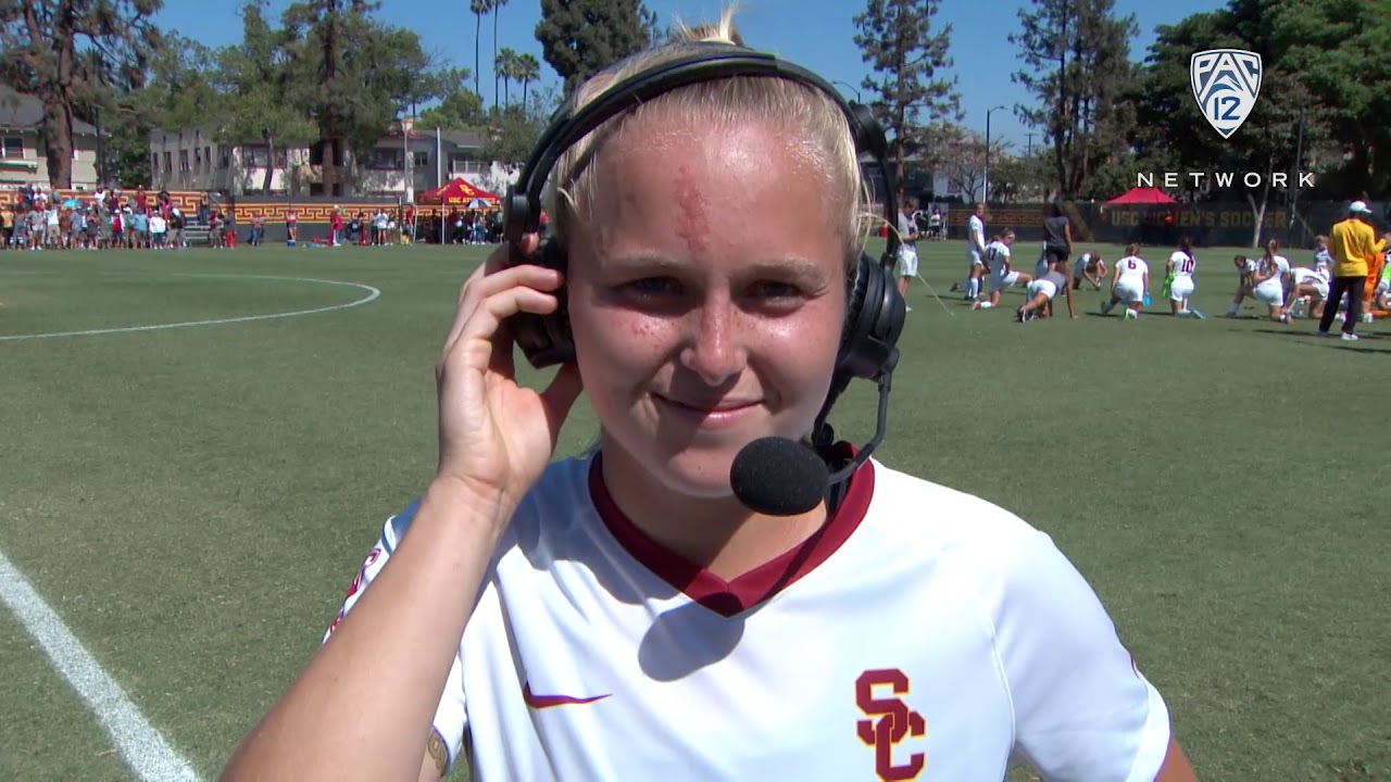 USC's Penelope Hocking on the Trojan's 3-0 victory over Washington: 'We ...