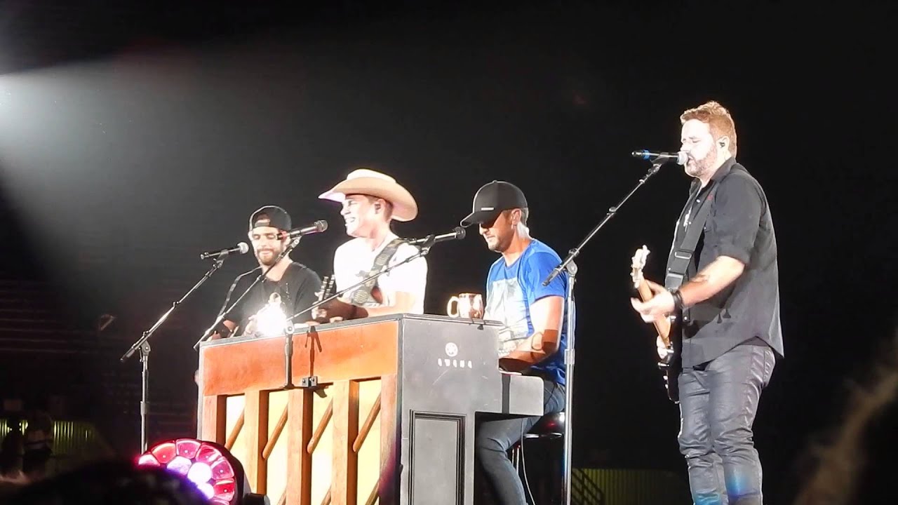 Luke Bryan, Dustin Lynch, Randy Houser & Thomas Rhett--Sugar ...