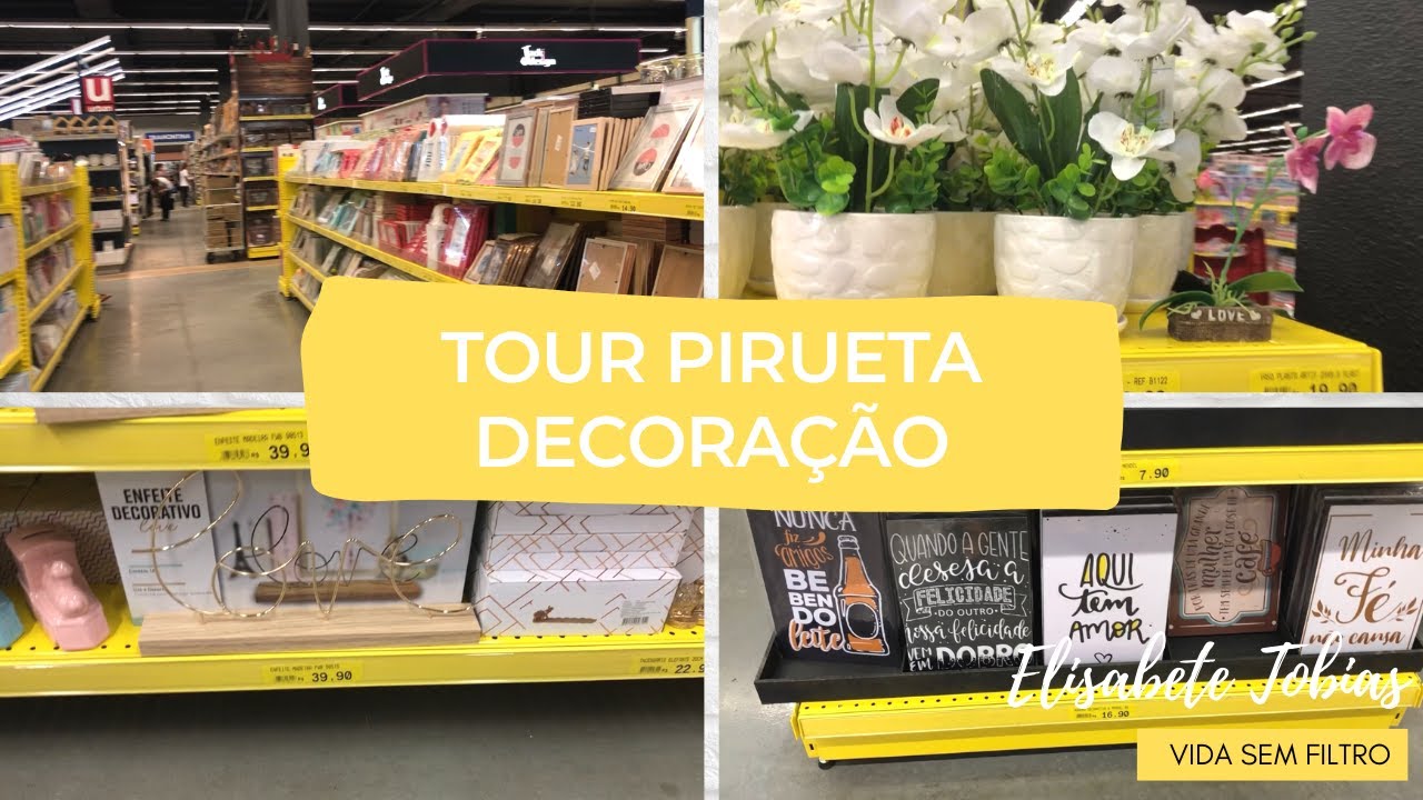 TOUR PELA LOJA PIRUETA | DECORAÇÃO | MUITOS ITENS PARA VOCÊ ESCOLHER ...