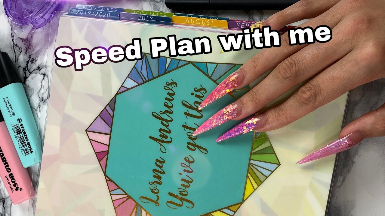 Speed Plan with me 14th-20th October | Functional spread - YouTube