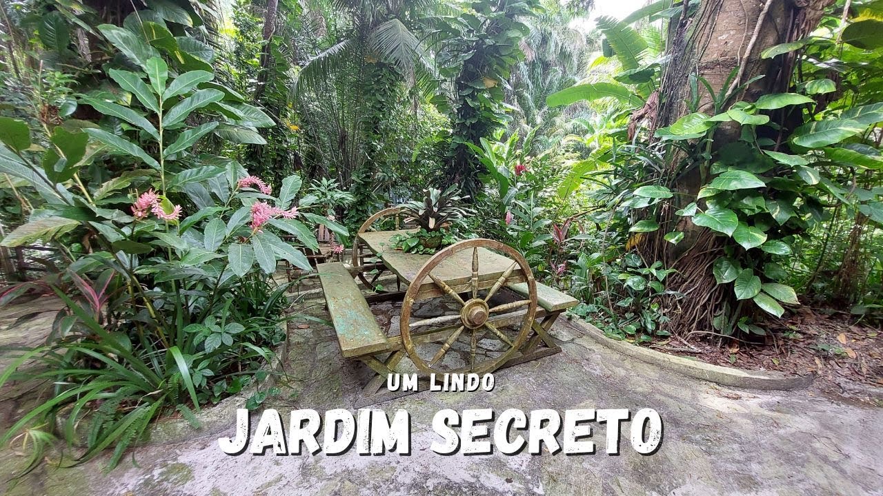 Visitando um JARDIM SECRETO | Um lugar LINDO e INCRÍVEL com IDEIAS ...