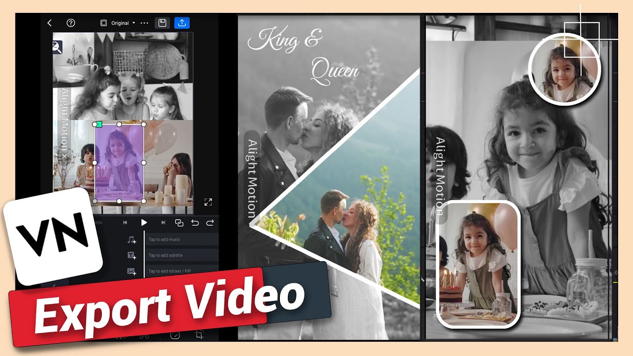 How to Export Video | VN Video Editor Tutorial - YouTube