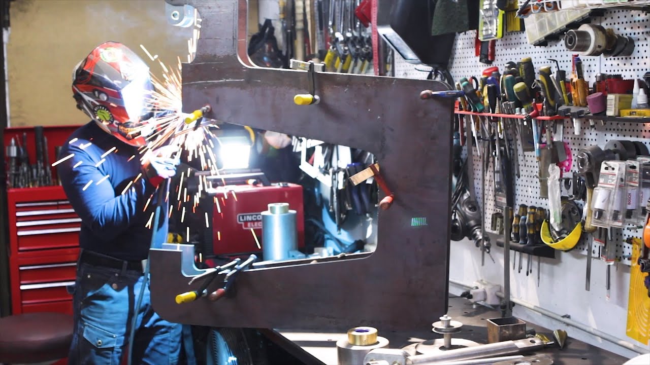 Metal Shaping Power hammer (similar Pullmax) Episode 2 #metalshaping # ...