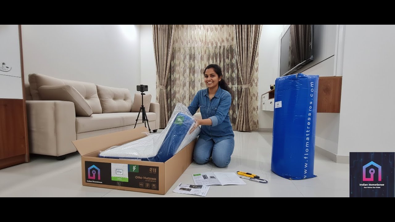 Flo Mattress Unboxing | Ortho Queen Size | Worth the Hype? - YouTube