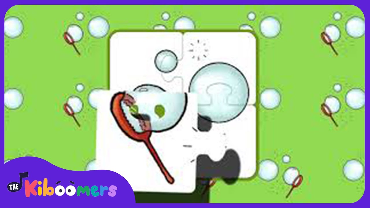 Bubbles First Words | Baby Music for Learning | The Kiboomers | Baby ...