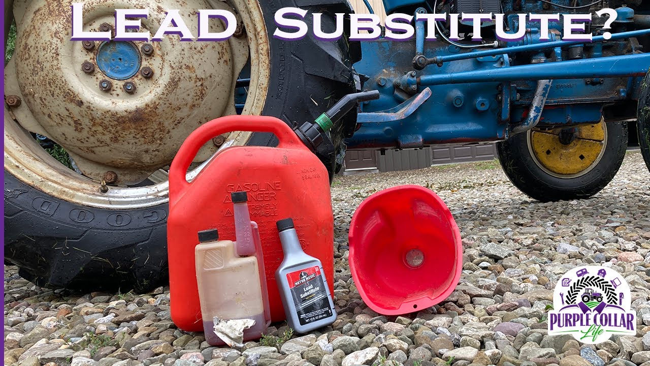 Lead substitute in antique tractor classic car - YouTube