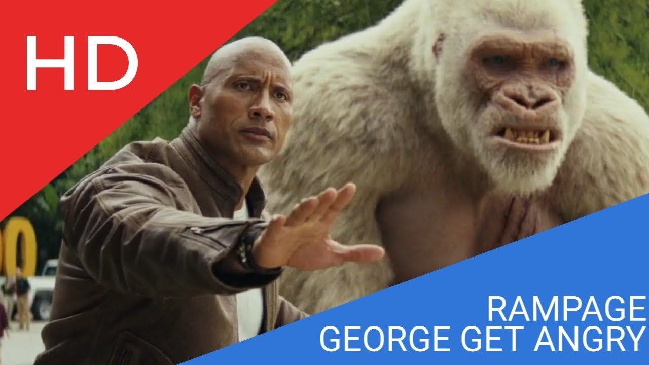 Rampage // George Get Angry clip HD - YouTube