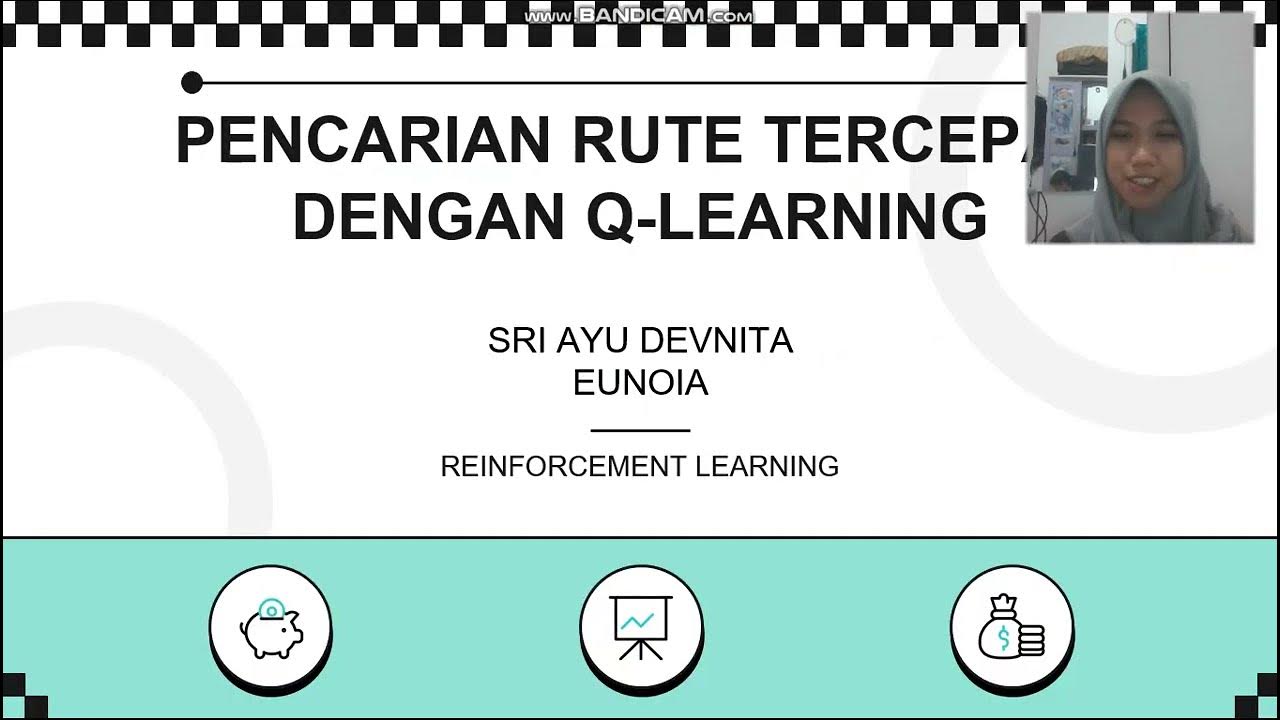 Penentuan Rute Tercepat Dengan Algoritma Q-Learning || Ujian Praktek Reinforcement Learning ...