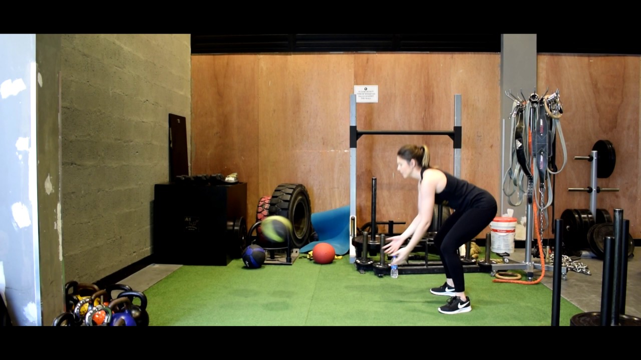 Exercise Library - Overhead throw - Standing - YouTube