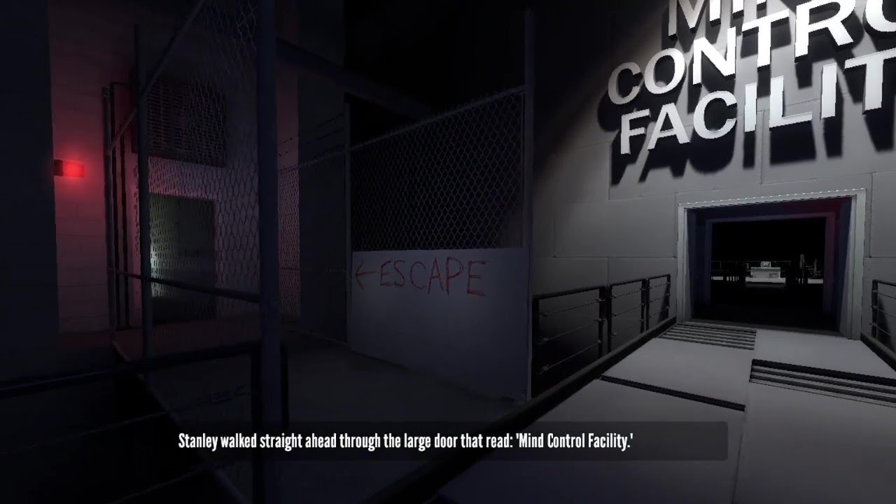 stanley parable part 2 - dont trust the sign! - YouTube