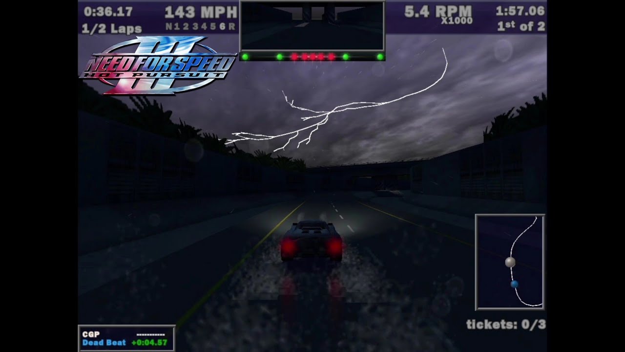 Need For Speed III: Hot Pursuit - Spectre R42 in Atlantica (Hot Pursuit ...