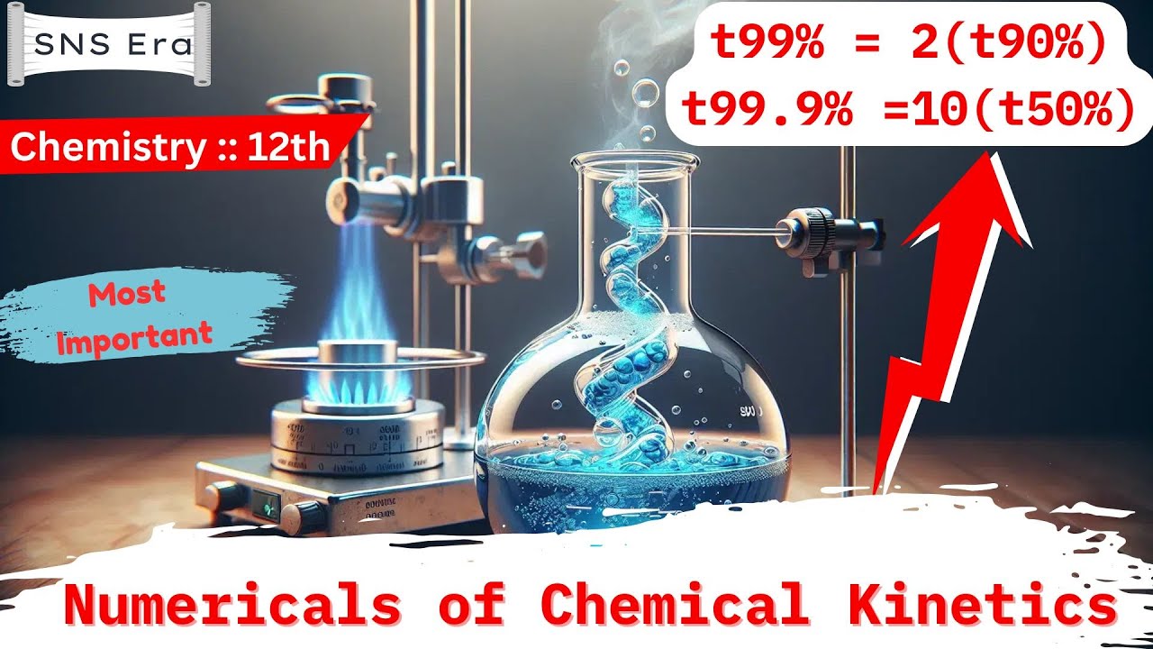 Most important Numericals of Chemical Kinetics || Class 12th Chemistry ...