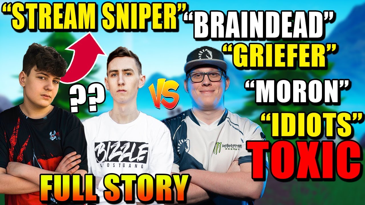 Why Are Clix, FaZe Bizzle, & Chap EXPLODING On Each other.. (FULL STORY ...