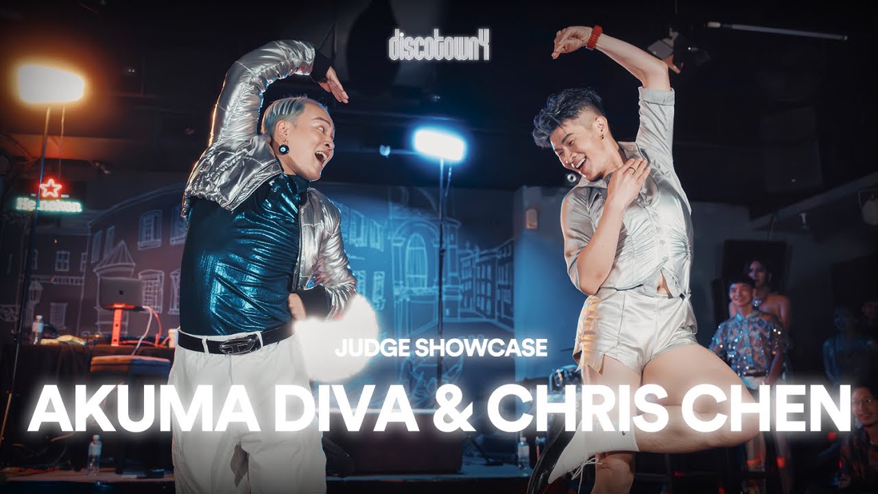 AKUMA DIVA & CHRIS CHEN | JUDGE SHOWCASE | 2023 DISCO TOWN 4 - YouTube