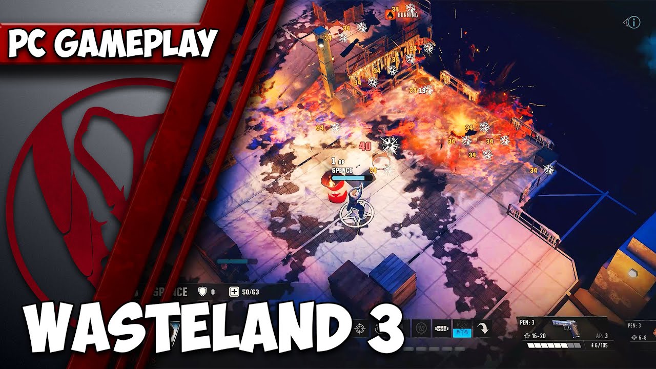 Wasteland 3 Gameplay PC | 1440p HD | Max Settings - YouTube