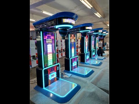 Ultimate big punch boxing machine play instruction - YouTube