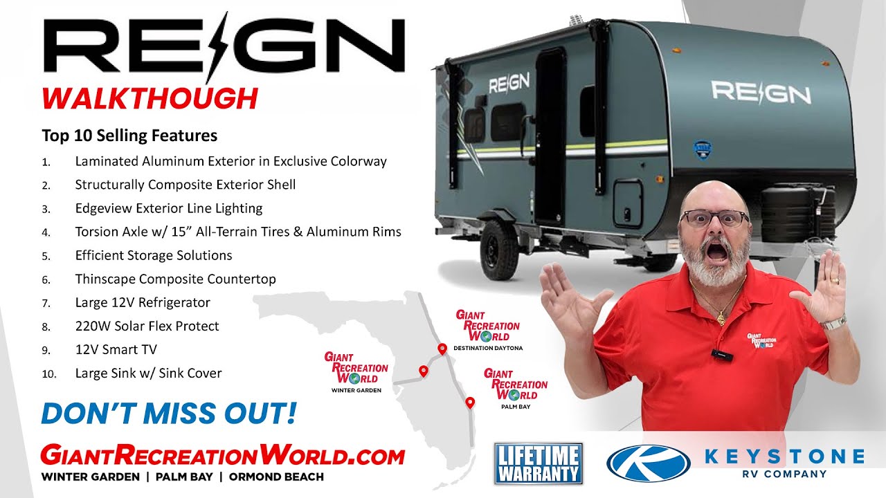 (4K) Walkthrough of the All-New Reign by Keystone RV Company ...