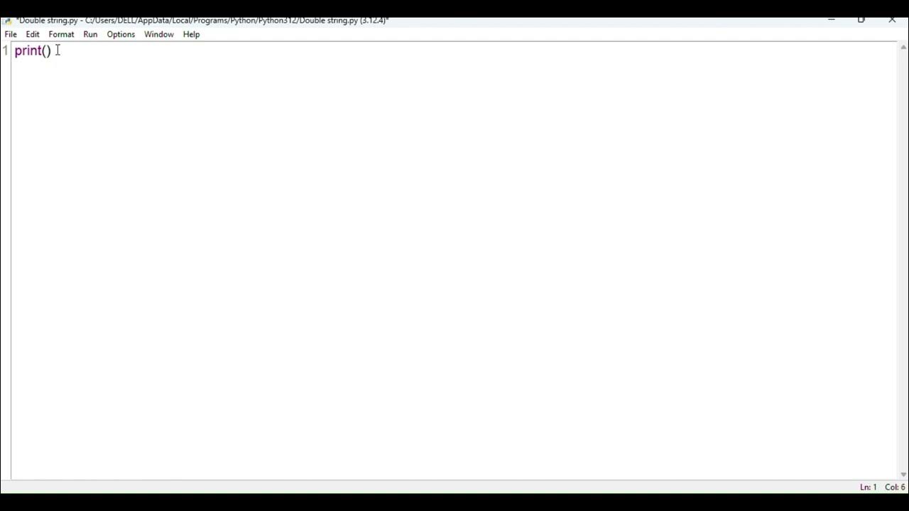 What is Double Line & Multi Line String in Python Day 3 String - YouTube