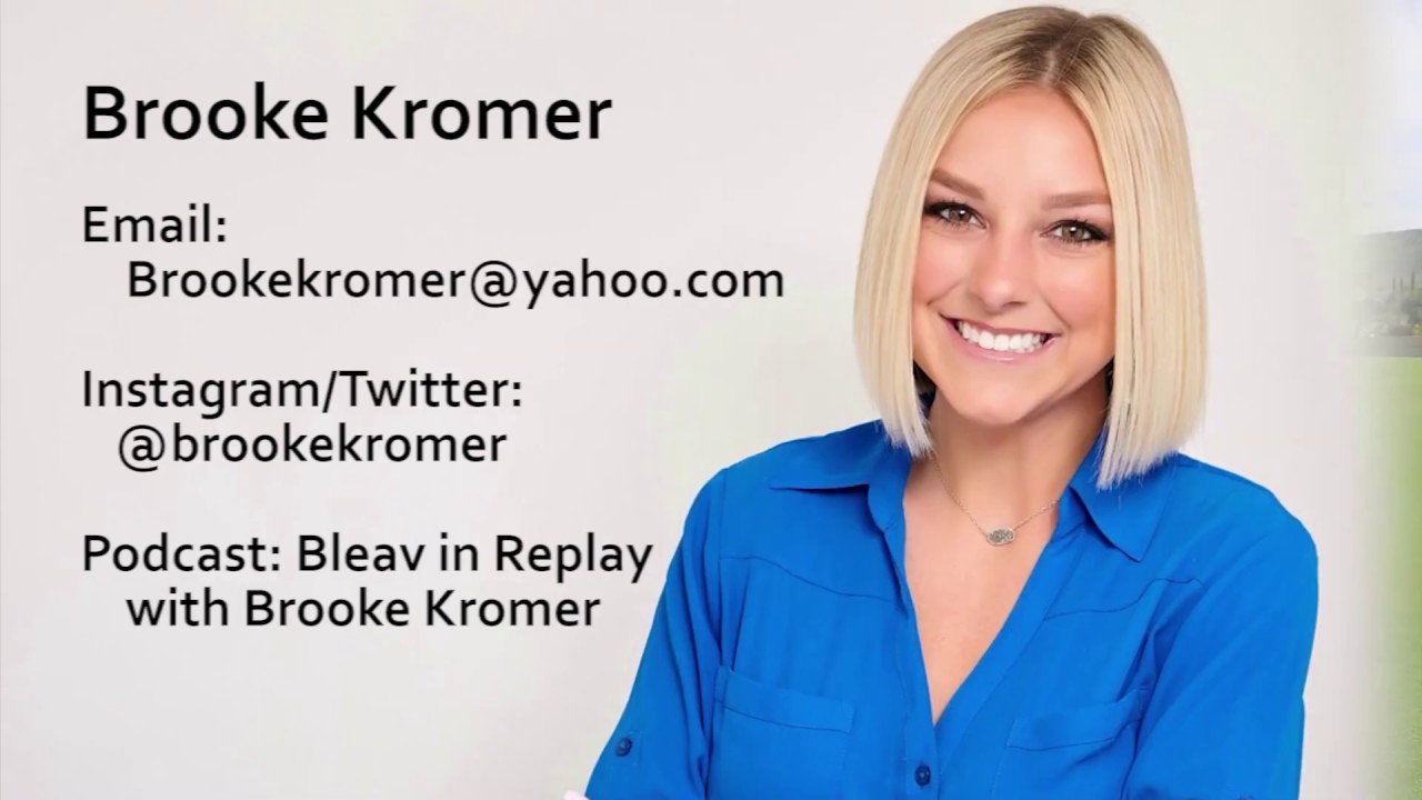Brooke Kromer's Sports Reporter Reel 2019 - YouTube