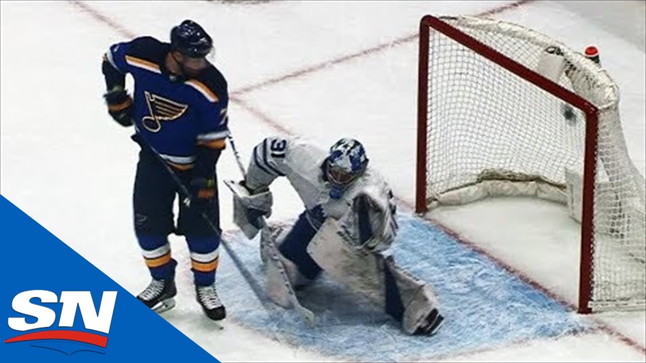 Goal Horn Interrupts Blues Vs. Maple Leafs Game After Colton Parayko ...