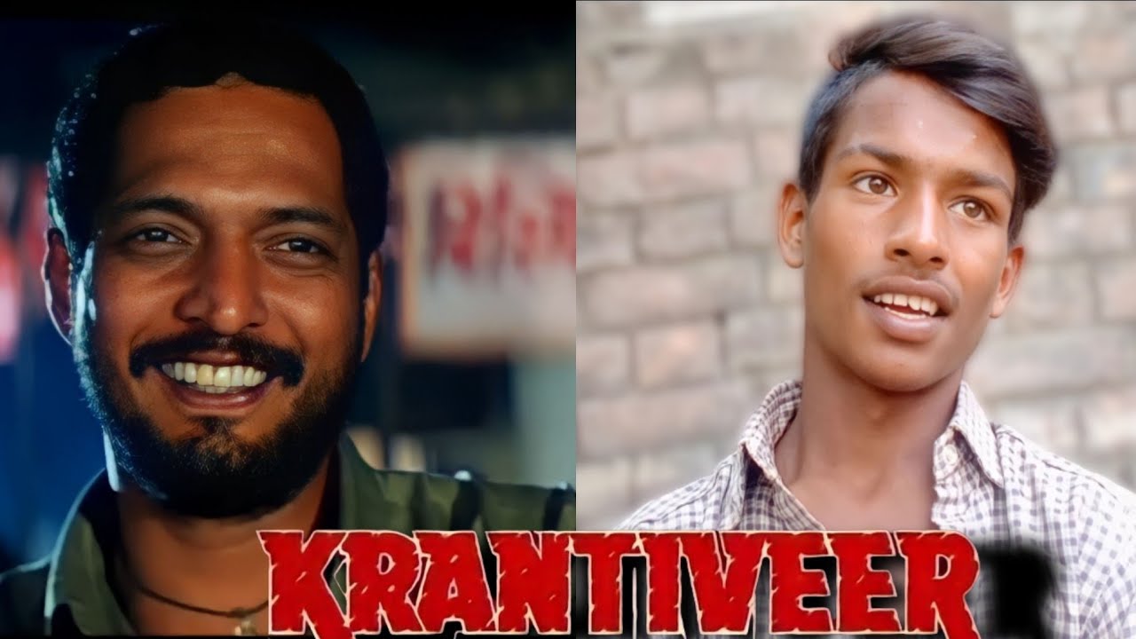 Krantiveer (1994) | Nana Patekar Best Motivational Dialogue ...