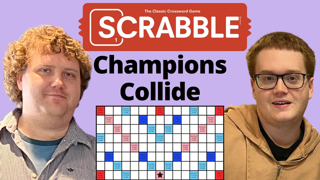 How do Scrabble Champs Answer a 106-point Opening Play? - YouTube