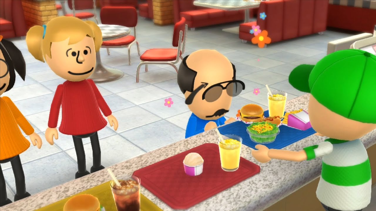 Feed Mii gameplay Snoopy Sally Charile B. Marcie 4 player🎵 Wii Party U🎵 ...