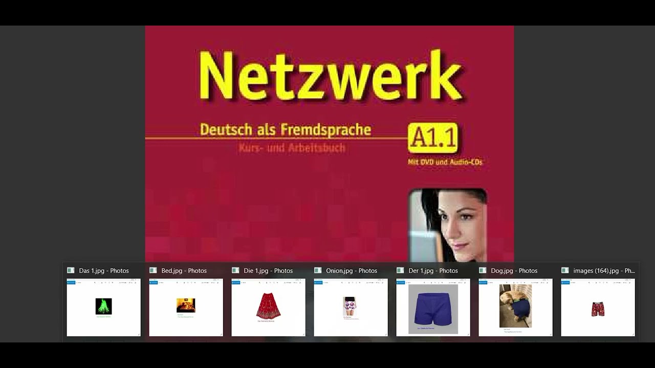 German A1 Introduction Netzwerk Book - YouTube