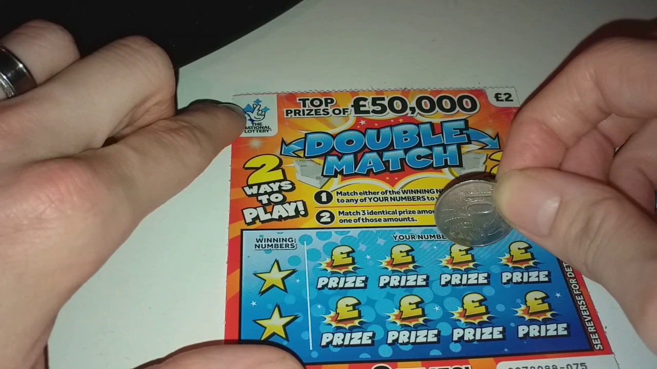National Lottery Scratch Cards Double Match Can We Get A Win !!! - YouTube