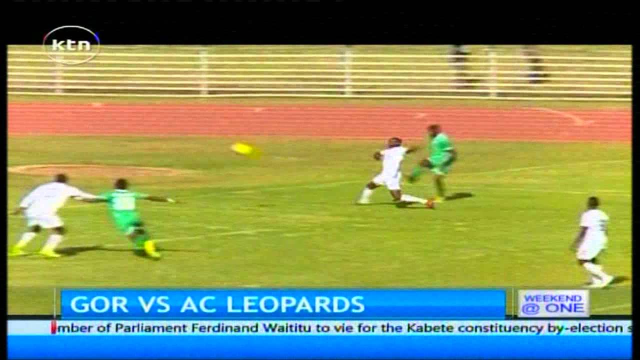 Gor Mahia vs AC Leopards - YouTube