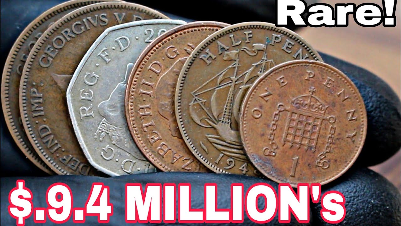 Most Valuable Top 6 UK Two Pence rare UK One Penny Coins Worth A lot of ...