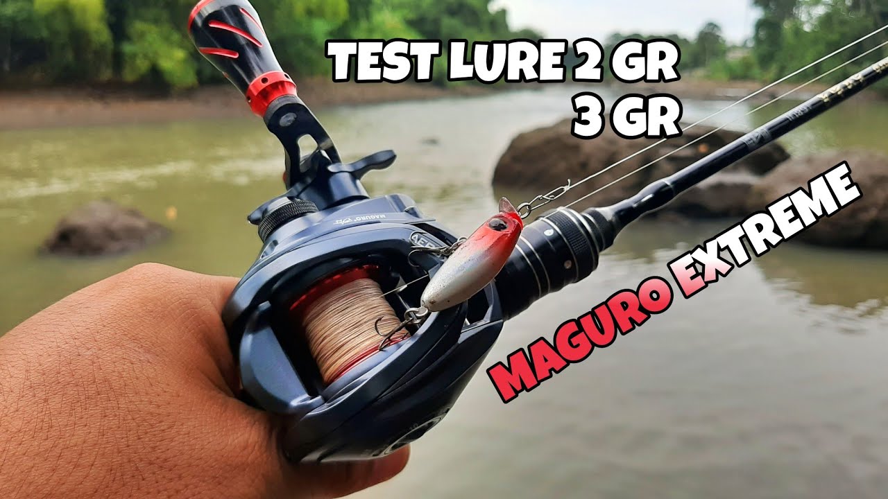 Test Casting Menggunakan Lure Ringan | Maguro Extreme 20Th | Long Cast ...