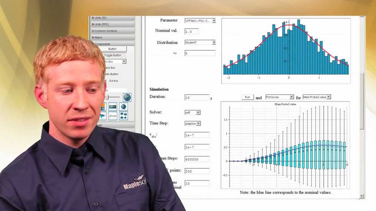 MapleSim: Customized Analysis - YouTube