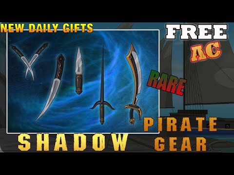 AQW NEW RARE DREAD SHADOW WEAPON & CAPE I SHADOW PIRATE GEAR (AC TAGGED ...