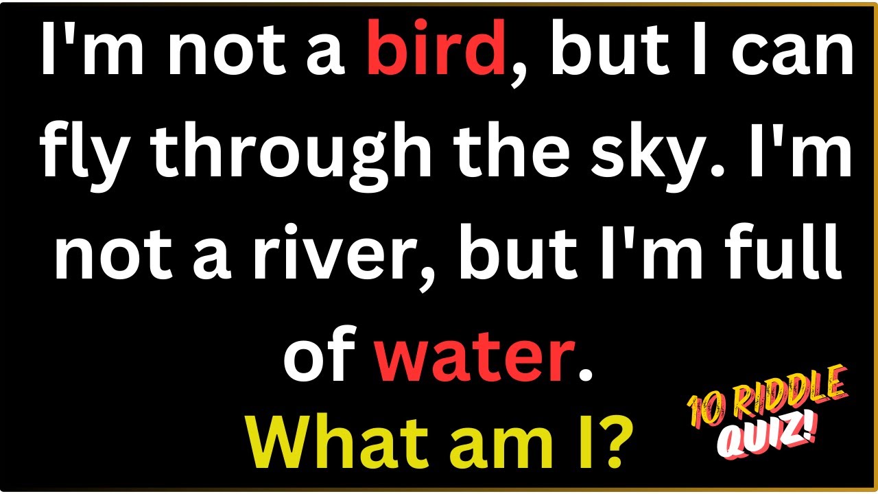 CAN YOU SOLVE THESE 10 TRICKY RIDDLES? | ONLY A GENIUS CAN PASS THIS ...