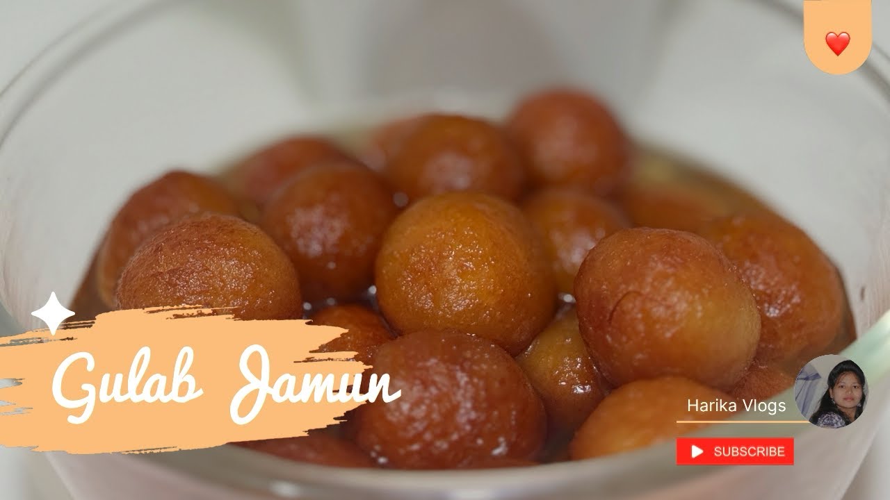 Soft & Juicy Gulab Jamun Recipe | No Cracks & Perfect Texture | Harika ...